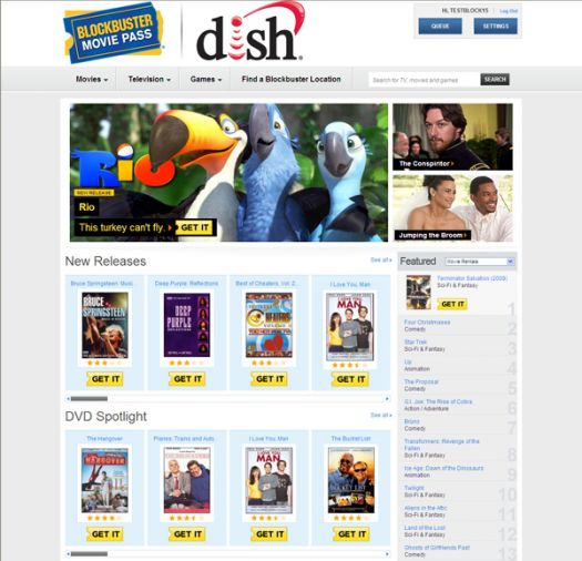 DISH Network to Offer Video Streaming Option to Customers: Blockbuster ...